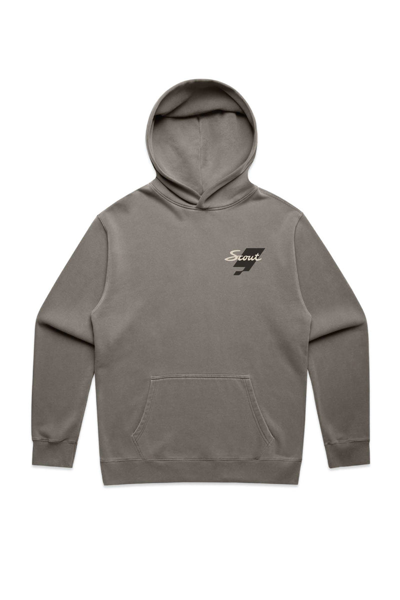 Smoke Gray Vintage Scout Race Hoodie – Scout Supply
